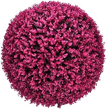 Amazon.com - Artificial Grass Balls 20inch, Artificial Boxwood Topiary ...