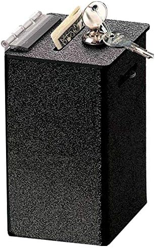 Amazon.com : Black ABS Countertop Tip Box | Toke Box - 4W x 6H x 3-1/2D ...