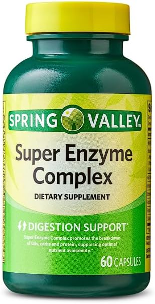 Amazon.com: Spring Valley Super Enzyme Complex Dietary Supplement for ...