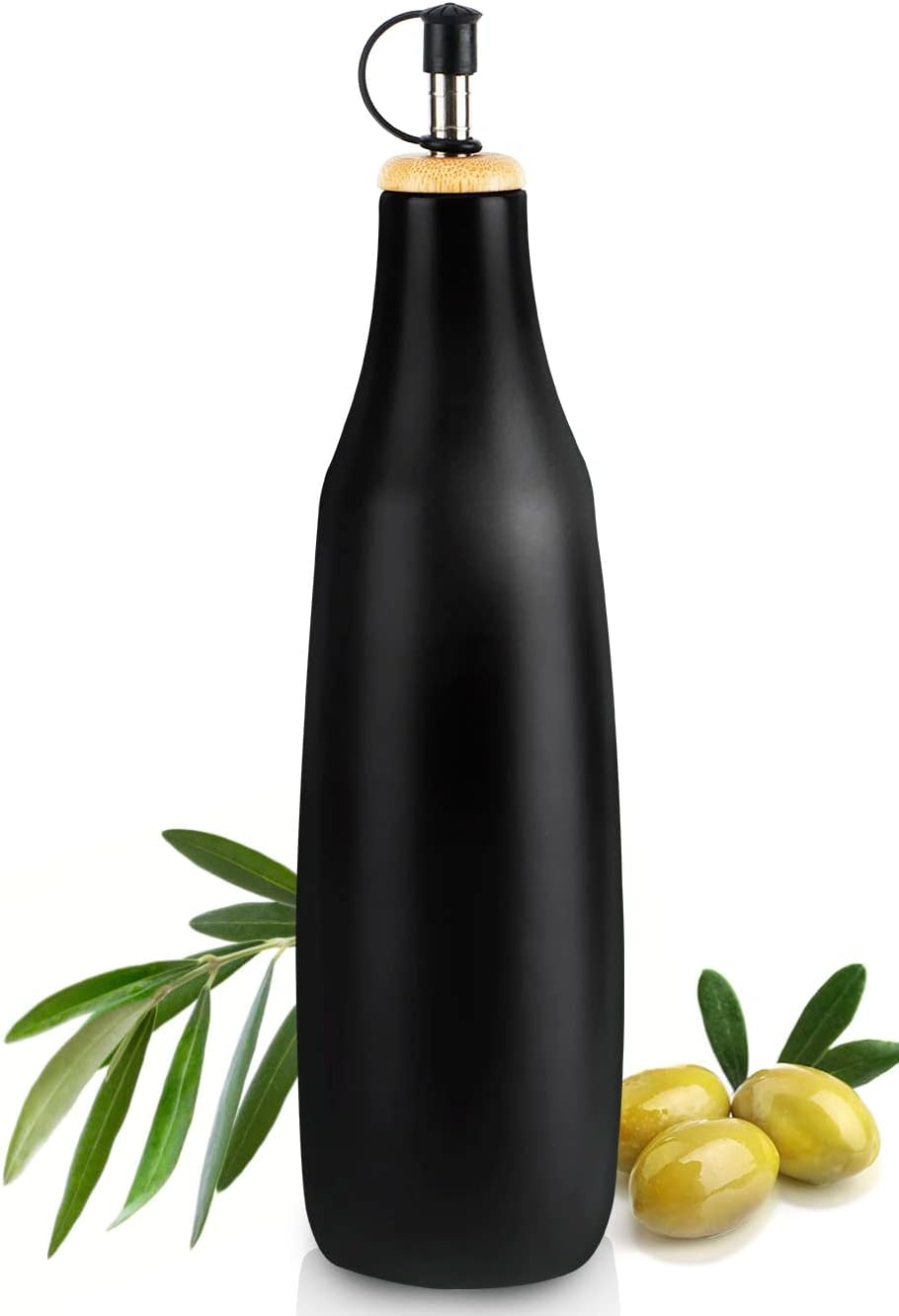 Amazon.com: Neoflavie Ceramic Olive Oil Dispenser Bottle, Large 16.5 Fl ...