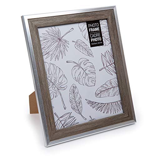 Truu Design Modern-Contemporary Beautiful Woodgrain Metallic Picture ...