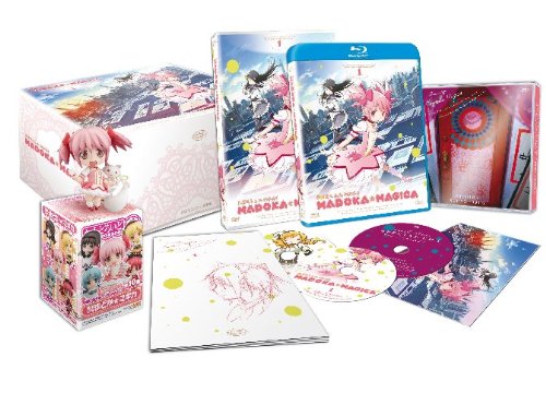 Madoka Magica #01 (Eps 01-04) (Limited Fan Edition) (Dvd+Blu-Ray+Cd ...