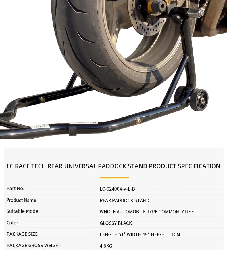 Heavy Duty Motorcycle Rear Wheel Swingarm Lift Universal Sport Bike ...