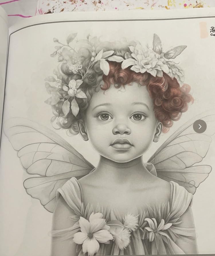 Amazon.com: Black Girl Coloring Book For Adults:Grayscale African ...