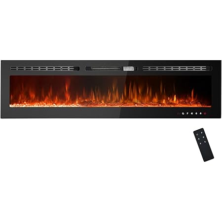 Amazon.com: Homajor 70 inches Electric Fireplace Inserts, Electric ...