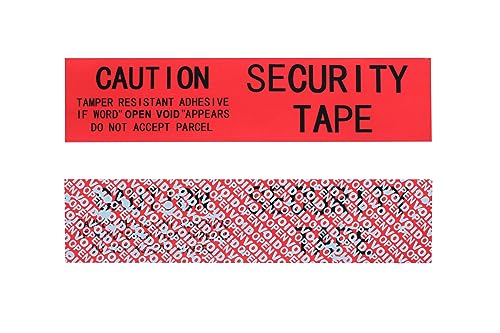 TamperSeals Group – 1 Roll Partial Transfer Tamper Proof Security Seal ...