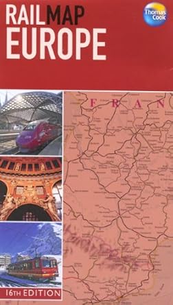 Thomas Cook Rail Map Europe: Thomas Cook Publishing: 9781841576770 ...