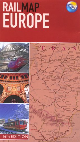 Thomas Cook Rail Map Europe: Thomas Cook Publishing: 9781841576770 ...