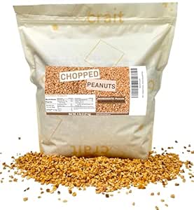 Amazon.com : Chopped Peanuts Crushed Peanuts, Unsalted Peanuts, No Salt ...