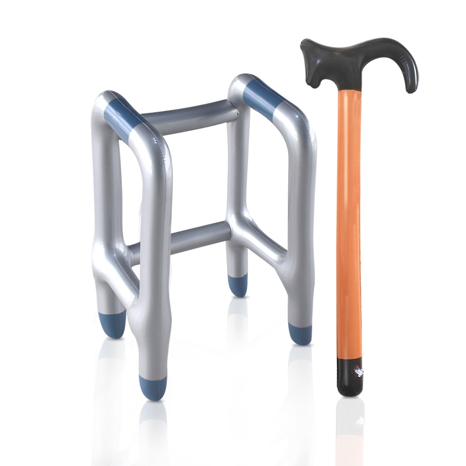Amazon.com: Numjaw Inflatable Walker and Cane Sticks Funny Over The ...