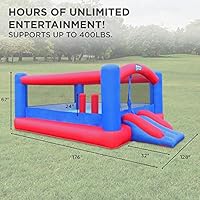 Amazon.com: Sunny & Fun Inflatable Bounce House | Giant 12x10.5 Feet ...
