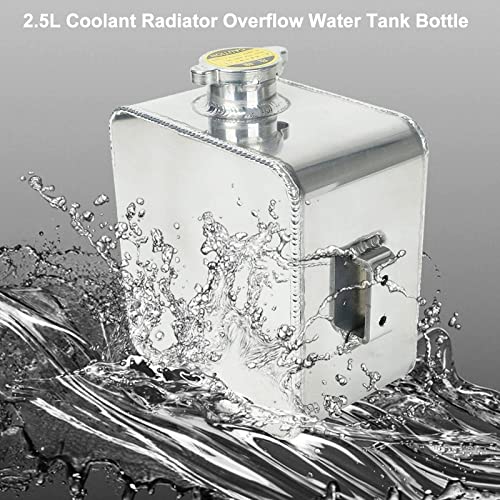 Snapklik.com : 25L Universal Aluminum Coolant Radiator Overflow ...