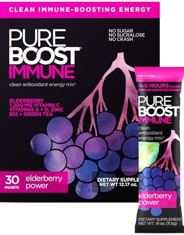 Amazon.com: Pureboost Immune Clean Energy Booster, Refreshing Energy ...