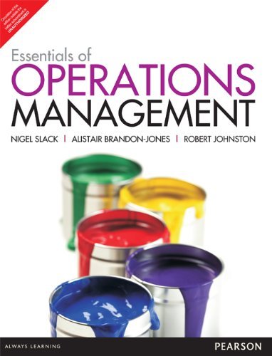 ESSENTIALS OF OPERATIONS MANAGEMENT : Slack: Amazon.in: Books
