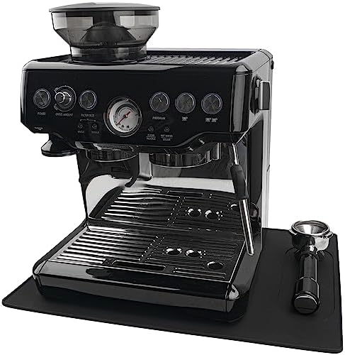 USEAMIE Coffee Maker Mat, Silicone Base Under Coffee Machine With Lip ...