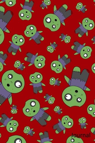 Amazon.com: Journal: Red cute zombie notebook: 9781537670737 ...