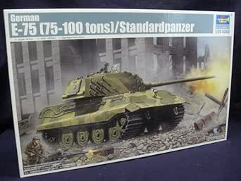 Amazon | 01538 トランペッター 1/35 ドイツE75戦車 710D3 | プラモデル 通販