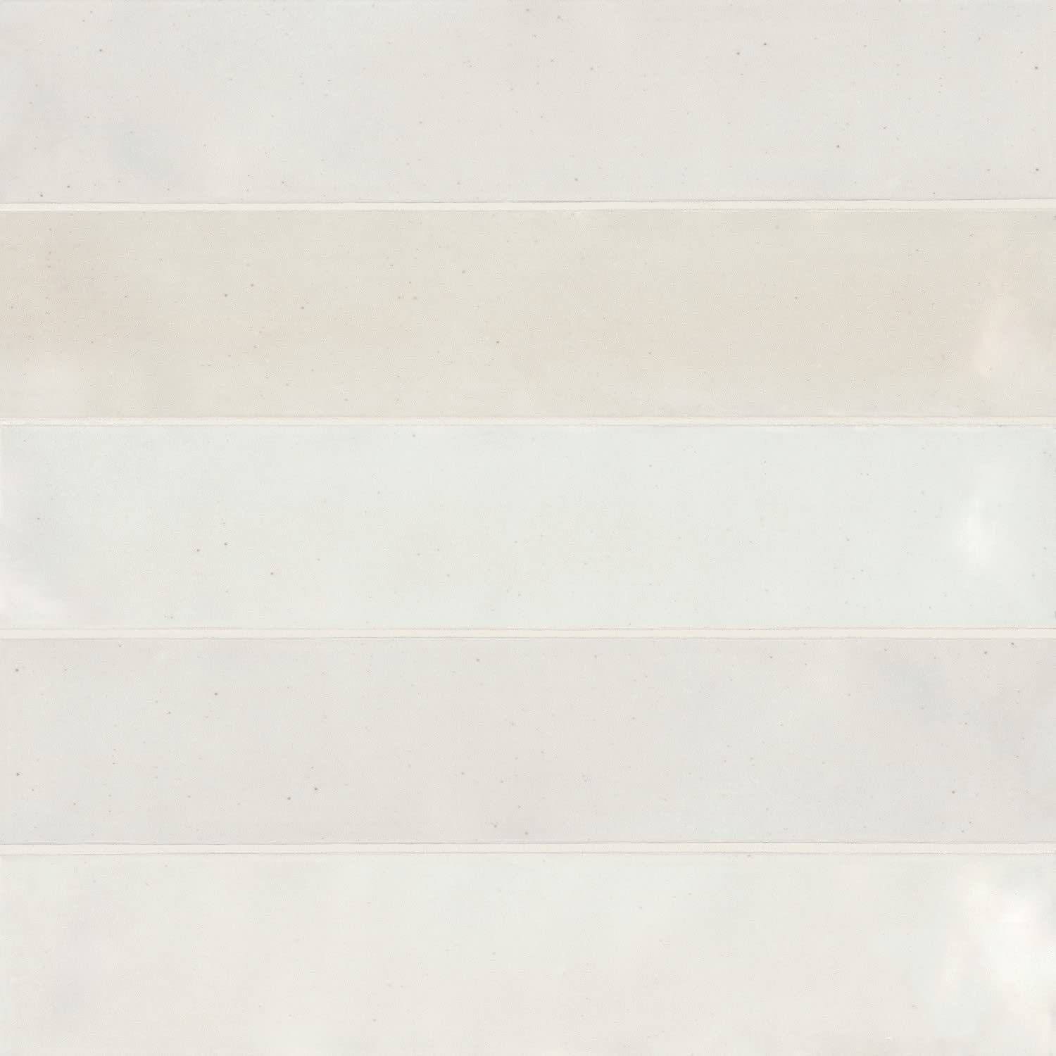 Bedrosians Celine 2.5" x 12" Glossy Porcelain Floor & Wall Tile, White ...