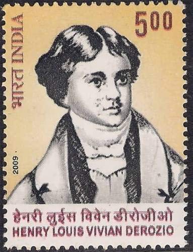 Buy India 2009 Henry Louis Vivian Derozio Poet Literature Stamp MNH ...