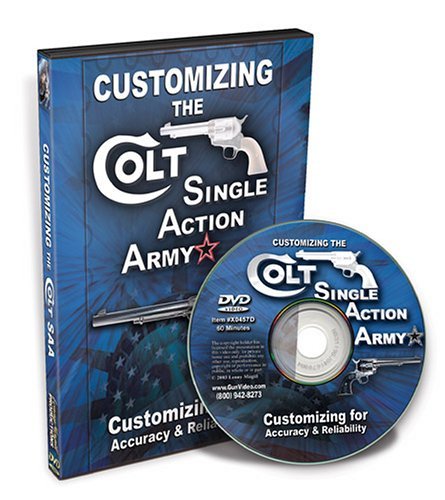 Amazon.com: Customizing the Colt Single Action Army with Larry Crow-DVD ...