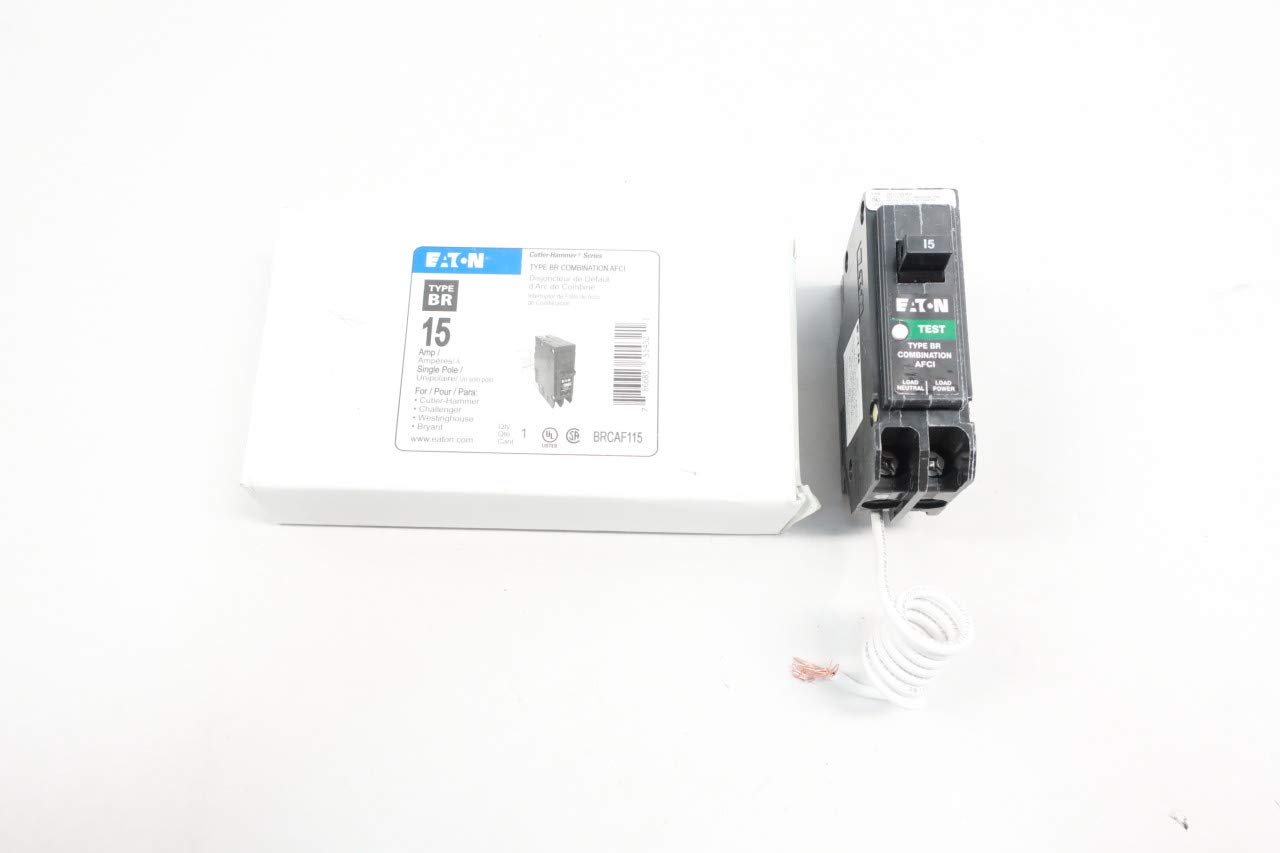 CUTLER HAMMER BRCAF115 Miniature Circuit Breaker 1P 15A 120V-AC: Amazon ...