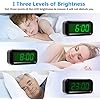 Amazon.com: Timegyro Digital Alarm Clock Battery Operated with LED ...