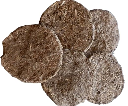 Original Cow Dung for Hawan, Pujan & Religious Purpose, Pack of 5 ...