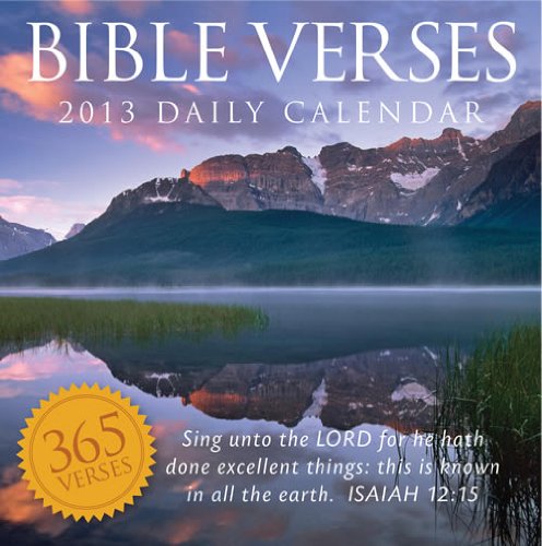 Bible Verses 2013 Daily Calendar: Perfect Timing: 9780741243652: Amazon ...