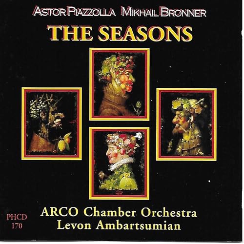 Amazon.co.jp: Piazzolla & Bronner: The Seasons : The Arco Chamber ...