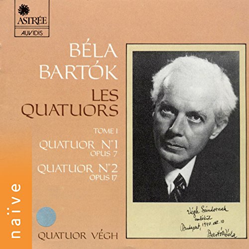 Amazon.com: Bartók: Les quatuors, Vol. 1 : Quatuor Végh, Sando Végh ...