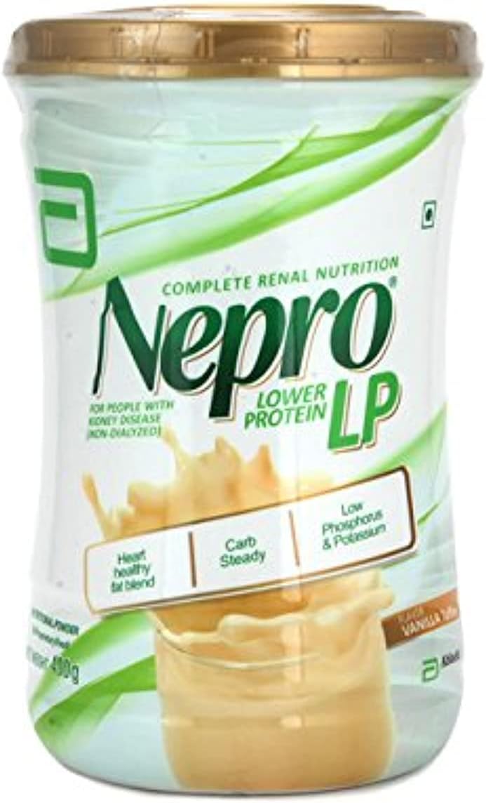 Abbott Nepro LP Powder Vanilla Toffe - Complete Renal Nutrition Carb Steady Lower Protein (400 ...