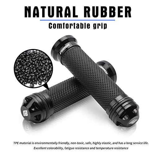 Snapklik.com : NIBBI Motorcycle Hand Grips, Racing CNC Aluminum & Soft ...