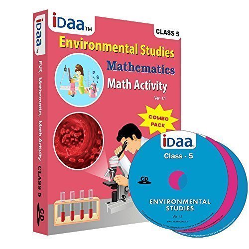 Idaa Class 5-Combo (Mathematics, Environmental Studies & Maths Activity ...
