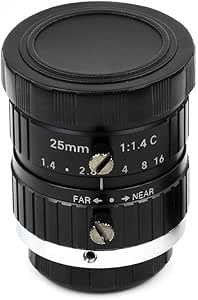 Amazon.com: Quality Industrial 25mm Telephoto Lens Focal Length Camera ...