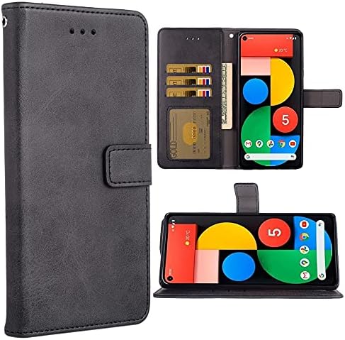 Amazon.com: Asuwish Compatible with Google Pixel 5 Wallet Case Wrist ...