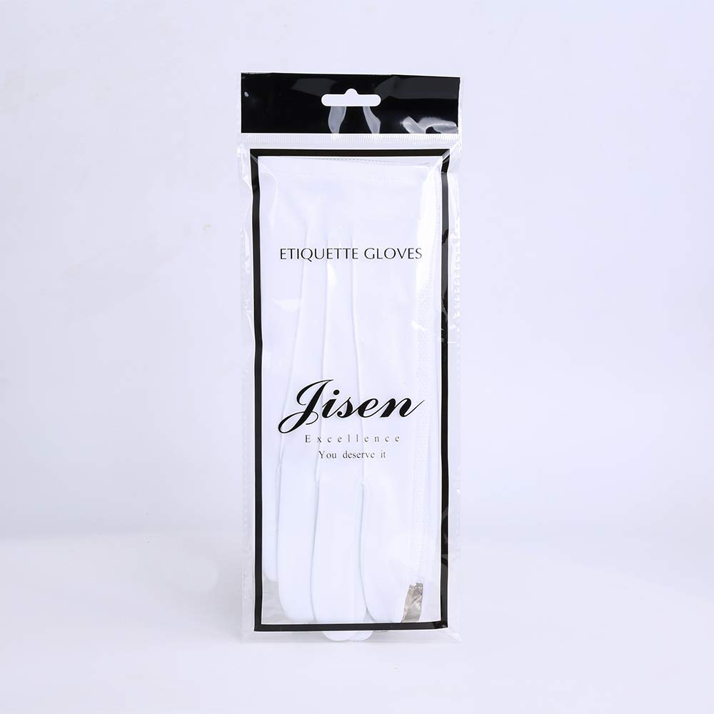 Snapklik.com : JISEN Men Plus Size Extended Nylon Cotton Gloves Police ...