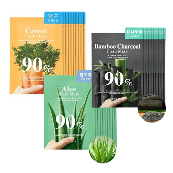 Amazon.com : BRING GREEN Carrot + Green Bamboo Charcoal 90% + Green ...