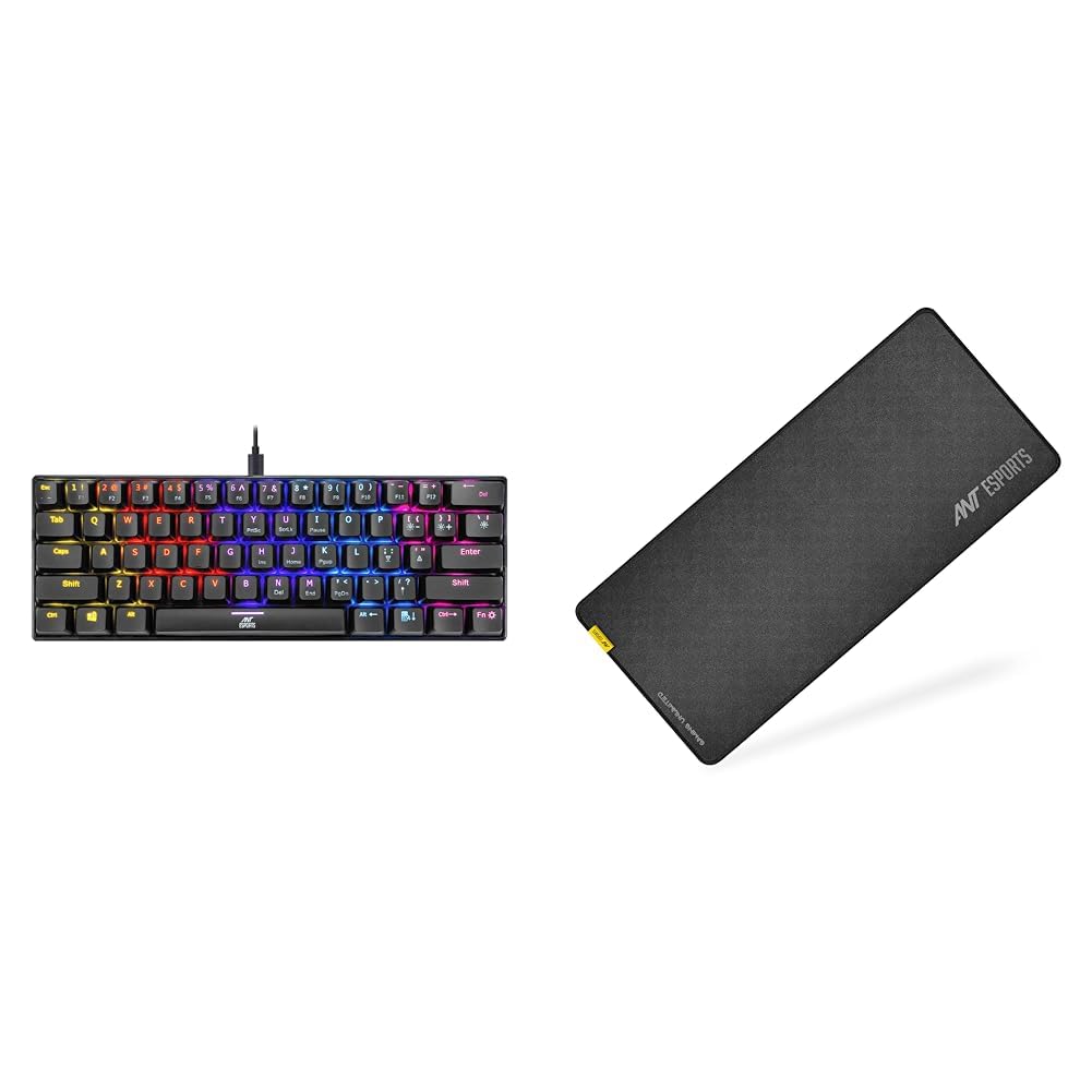 Ant Esports MK1200 Mini Wired Mechanical Gaming Keyboard with RGB ...