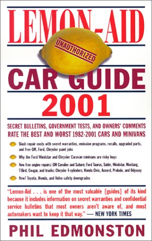 Lemon Aid Car Guide 2001 Edition (Lemon Aid Used Cars): Amazon.co.uk ...