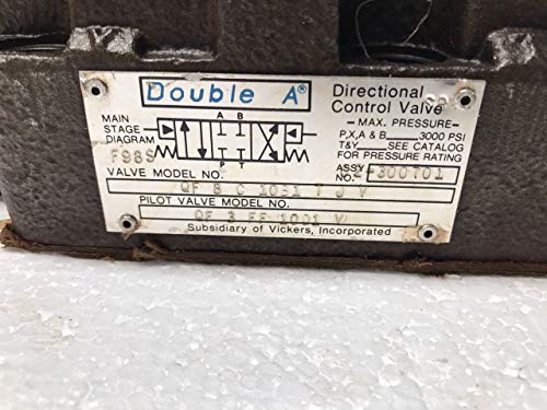 Vickers Double A QF-8-C-10B1-T-J-V Directional Control Valve ...