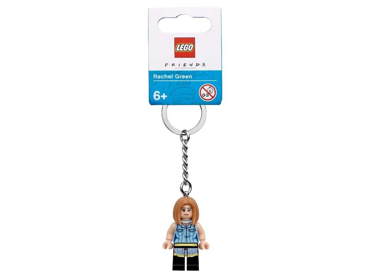 LEGO Friends Rachel Green Minifigure Keychain : Amazon.in: Bags ...
