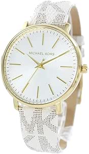 Amazon.co.jp: [マイケルコース]Michael Kors レディース PYPER パイパー ベージュ ロゴ レザー MK2858 ...