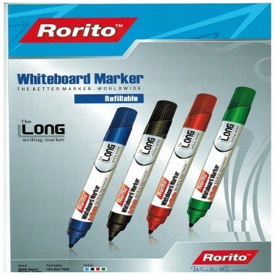 Rorito Jumbo White Board Marker, Blue (Pack of 60) : Amazon.in: Office ...