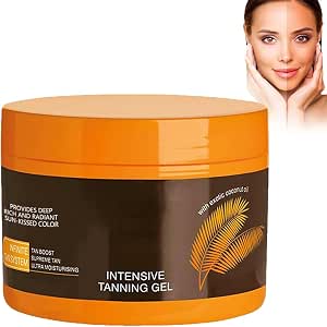 Intensive Tanning Luxe Gel, Tan Accelerator for Outdoor Sun and Tanning ...