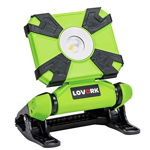 Amazon: Portable Clip Work Light Rechargeable Flood Light with Clamp ...