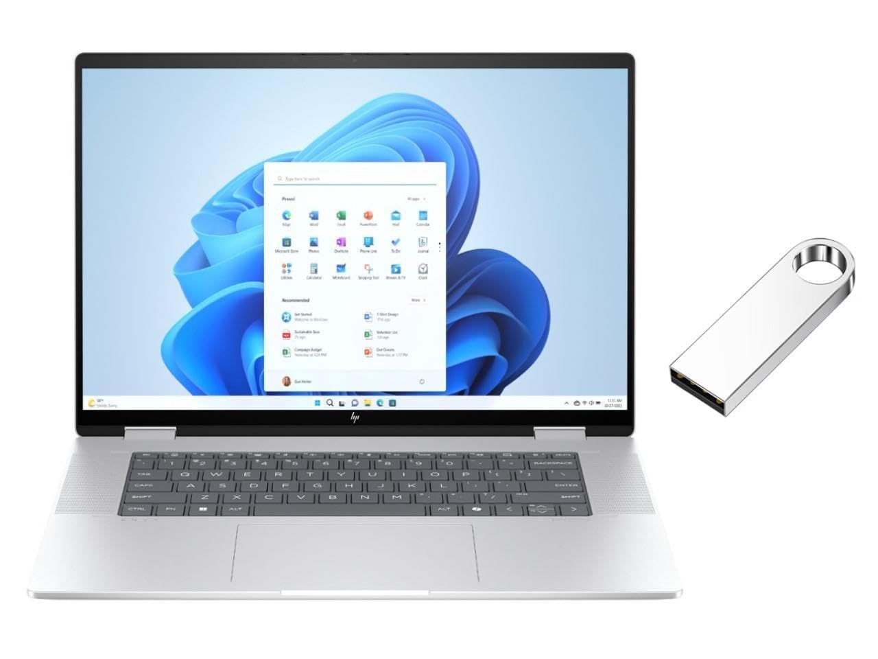 Amazon.com: HP Envy 2-in-1 16" 2K Touch-Screen Laptop | Intel Core ...