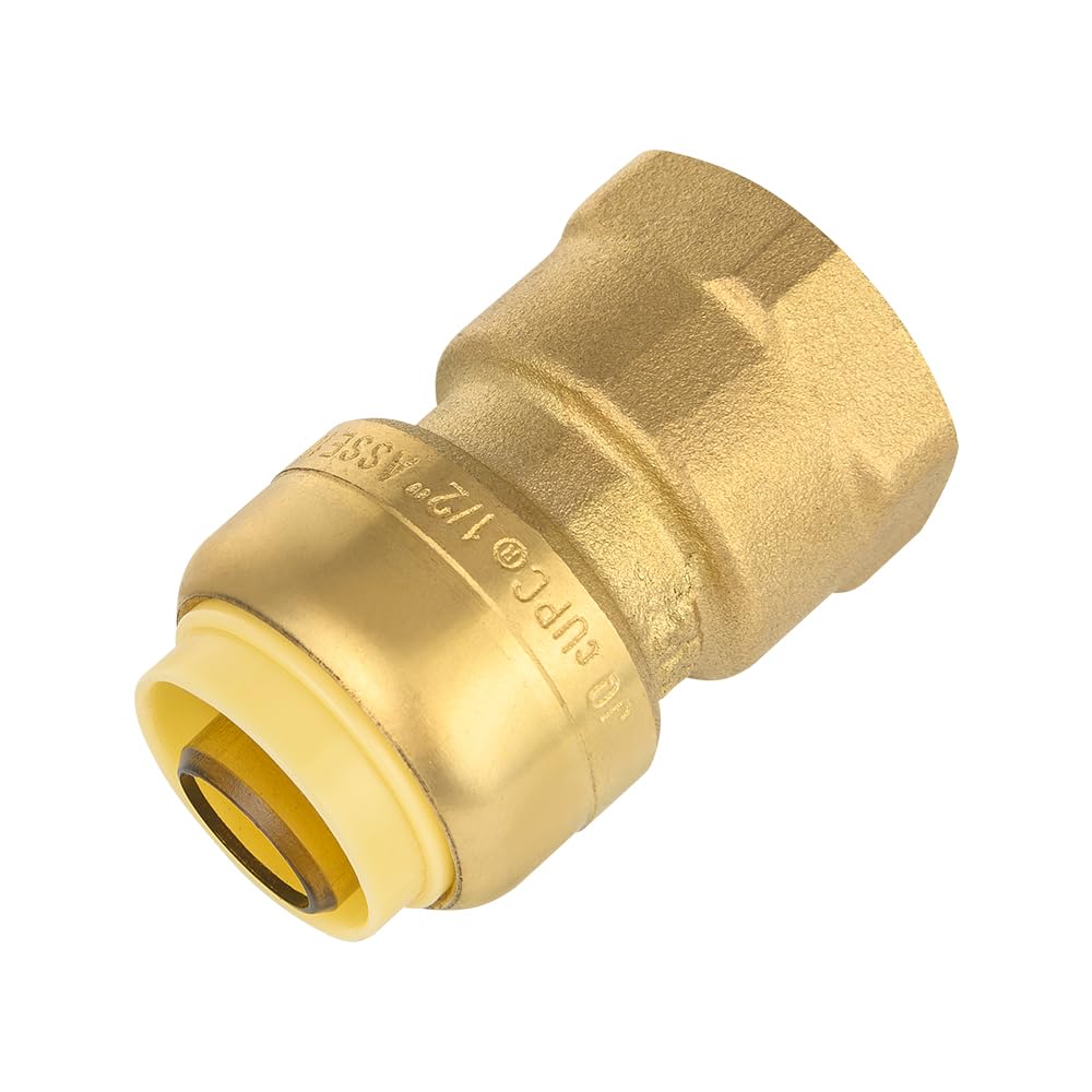 Snapklik.com : (Pack Of 4) EFIELD Push Fit 1/2 Inch Male/Female NPT ...