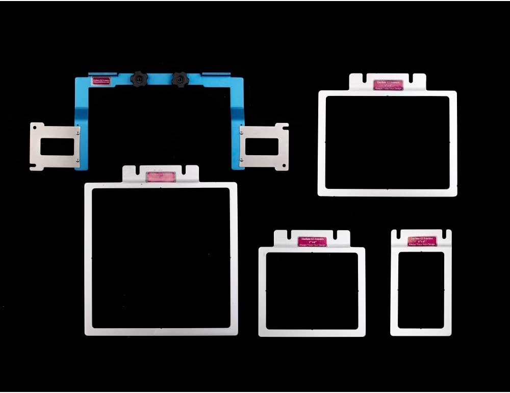 Amazon.com: Fast Frames 7n1 Embroidery Hoop System for Brother PR ...