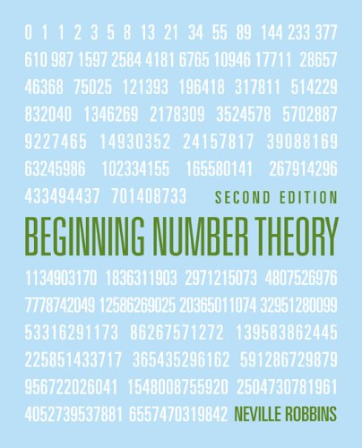 Beginning Number Theory: .: Robbins, Neville: 9780763737689: Amazon.com ...