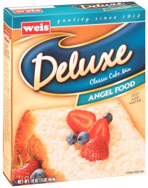 Amazon.com: Weis Quality, Cake Mix Angel Food, 16 Ounce : Grocery ...